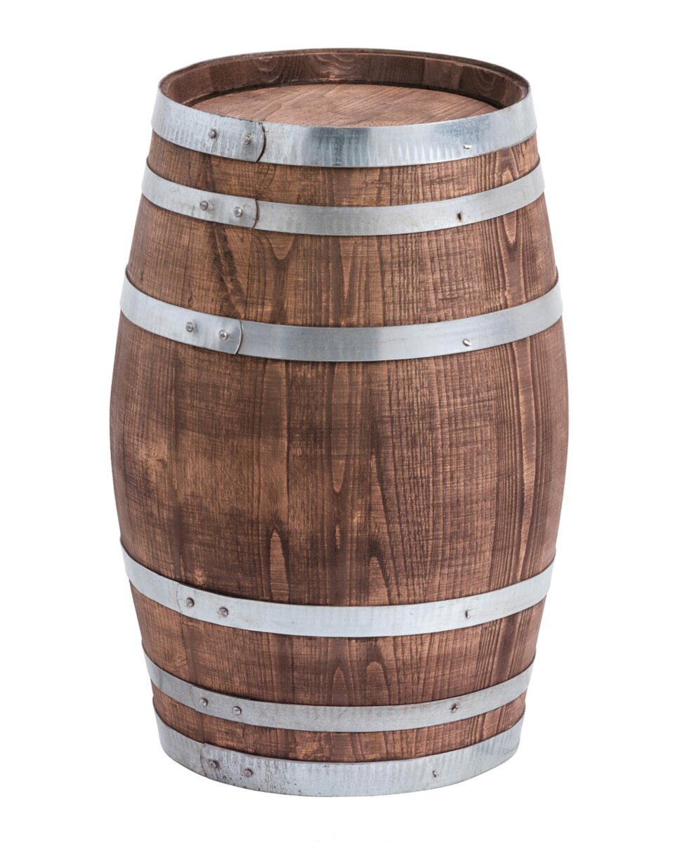 Tonneau en châtaignier petit pour la décoration - 10L - 50L - palissa